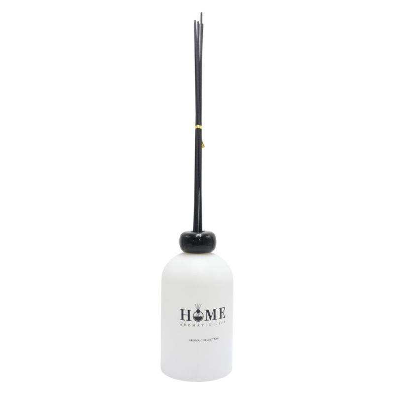 Air freshener, glass/oil/polyester, black, 500 ml | Megatek