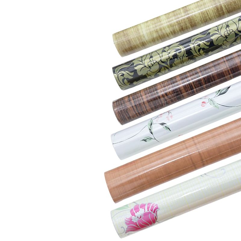 Letër ngjitëse dekorative, në mur, pvc, të ndryshme, 45x1000