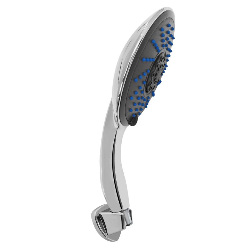 Set koke dushi+mbajtese,3 funksione,e kromuar+tub fleksibel