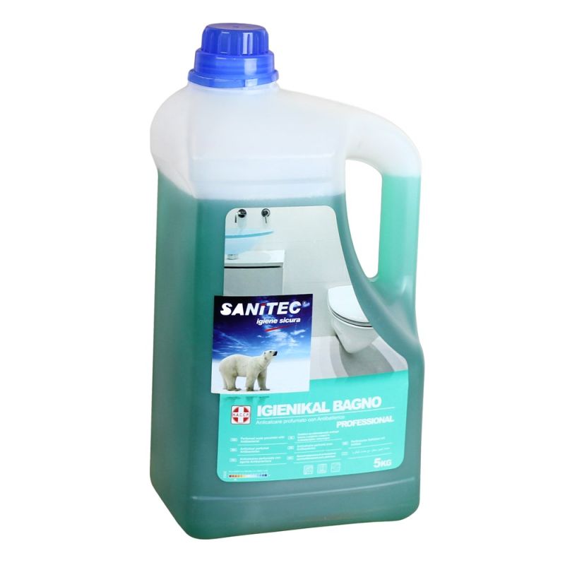 Detergjent pastrimi, Sanitec , për tualet, 5 kg , jeshile,