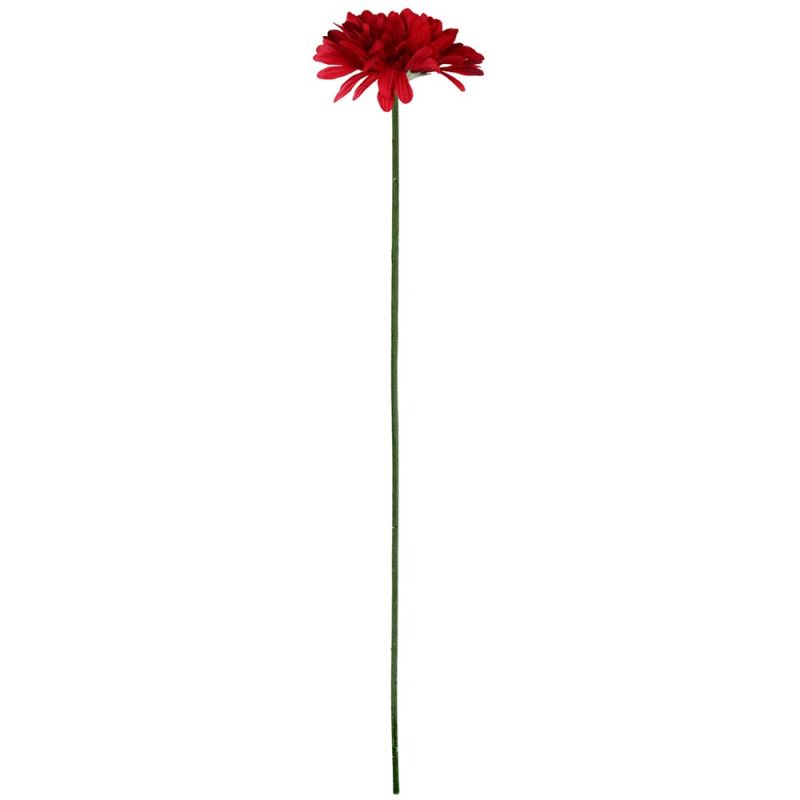 Lule artificiale, GERBERA, polietileni, kuqe, H56 cm | Megat