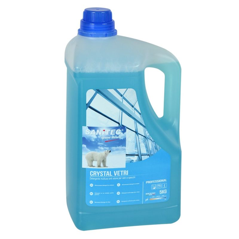 Cleaning detergent for glass, Sanitec , 5 kg, Crystal, frag