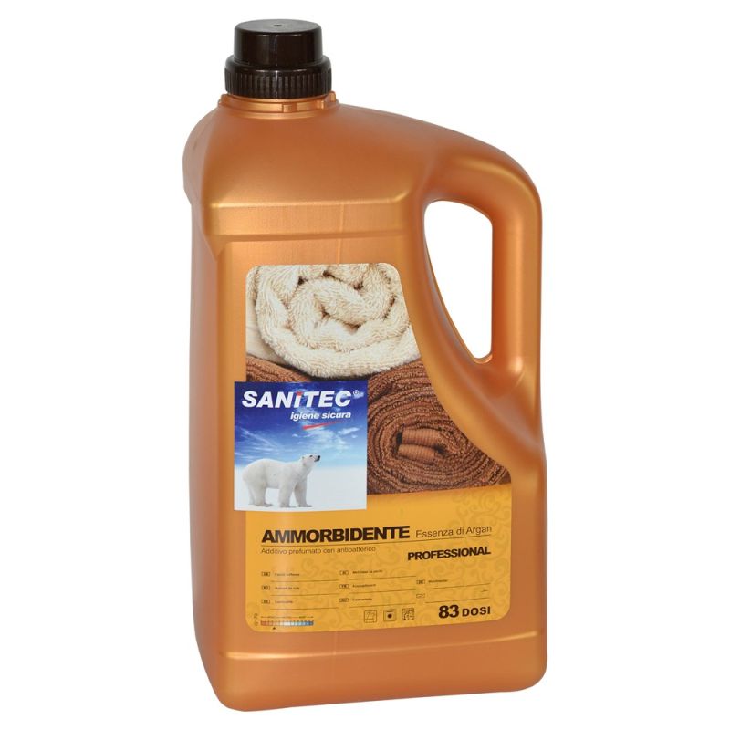 Detergjent zbutës për rrobat, Sanitec , Softdet, 5 kg, arga