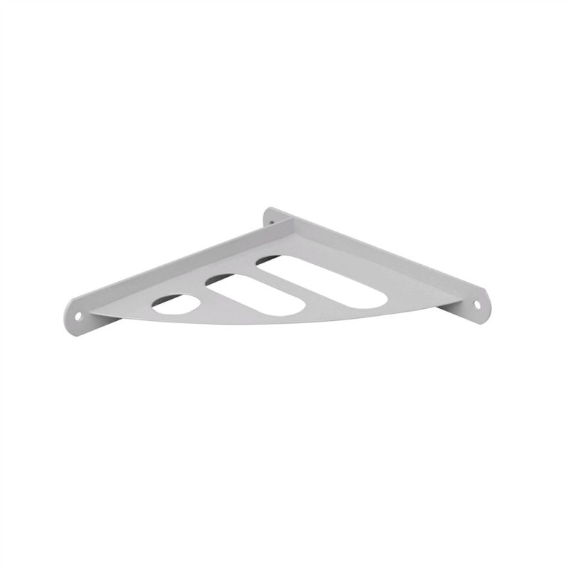 oval bracket/19cm/silver | Megatek