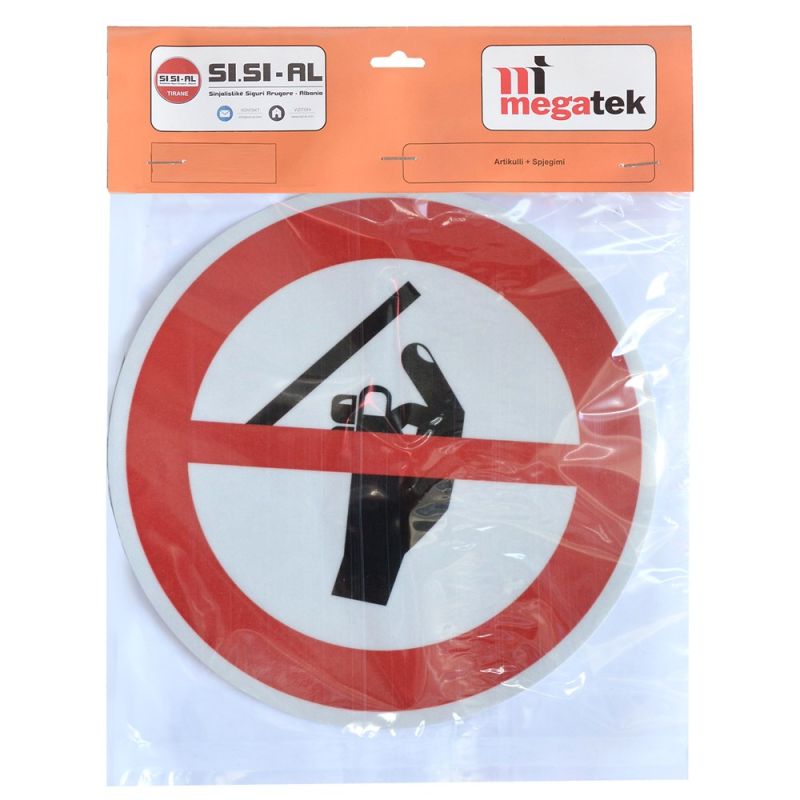 Construction signs, it is forbidden to break the mechanism,