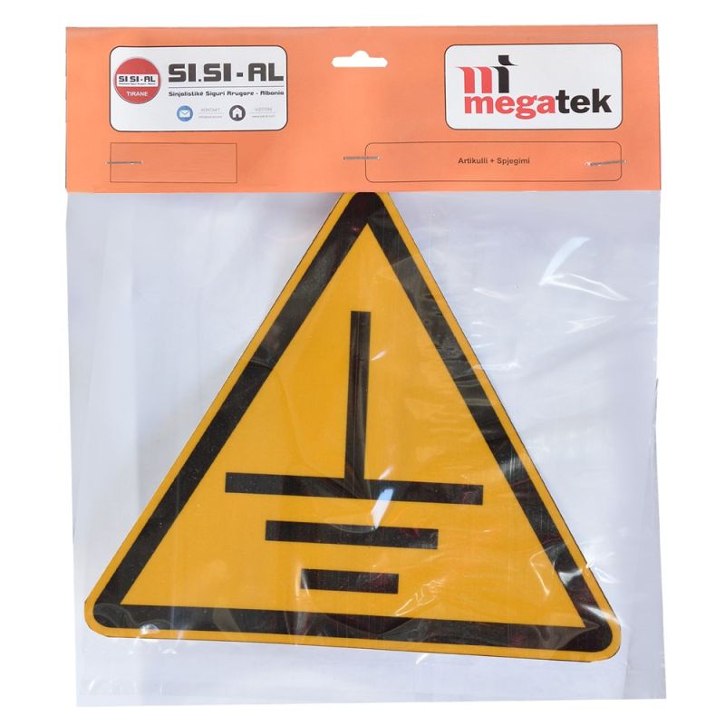 Construction signs, earthing carefully, A20 | Megatek