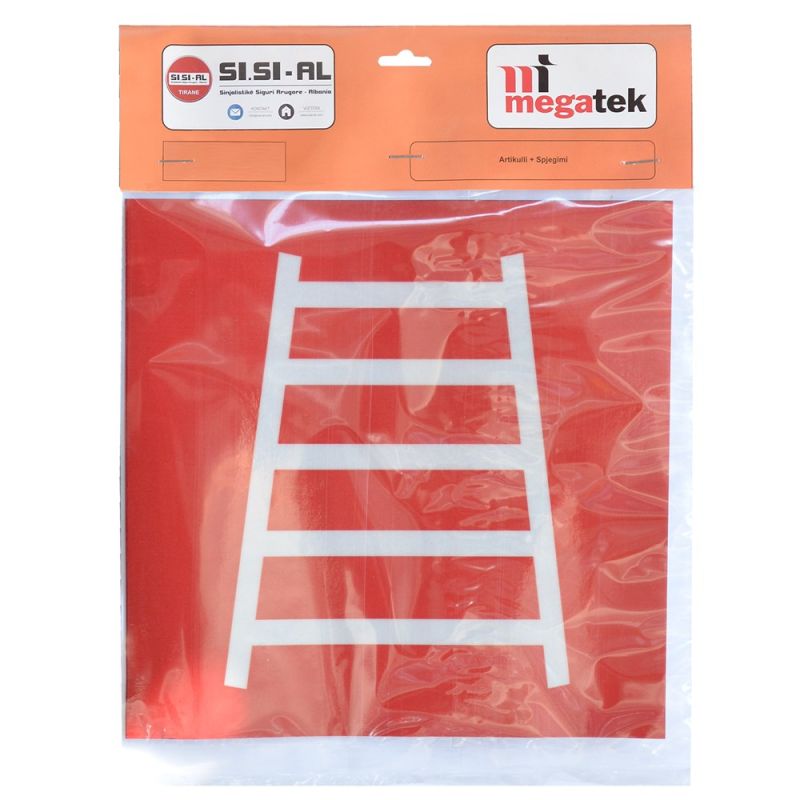 Construction signs, the location of stairs, 30x40 cm | Megat