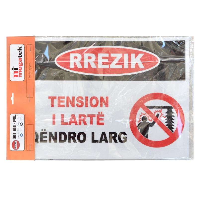 Construction signs, danger, high center tension away, 30 x 4