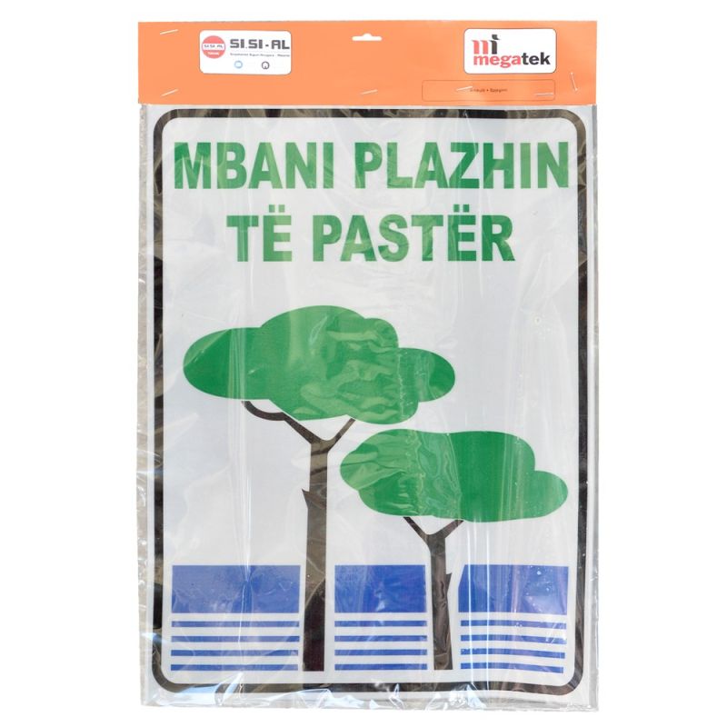 Shenja kantieri, mbani plazhin te paster, 30 x 40 cm | Megat