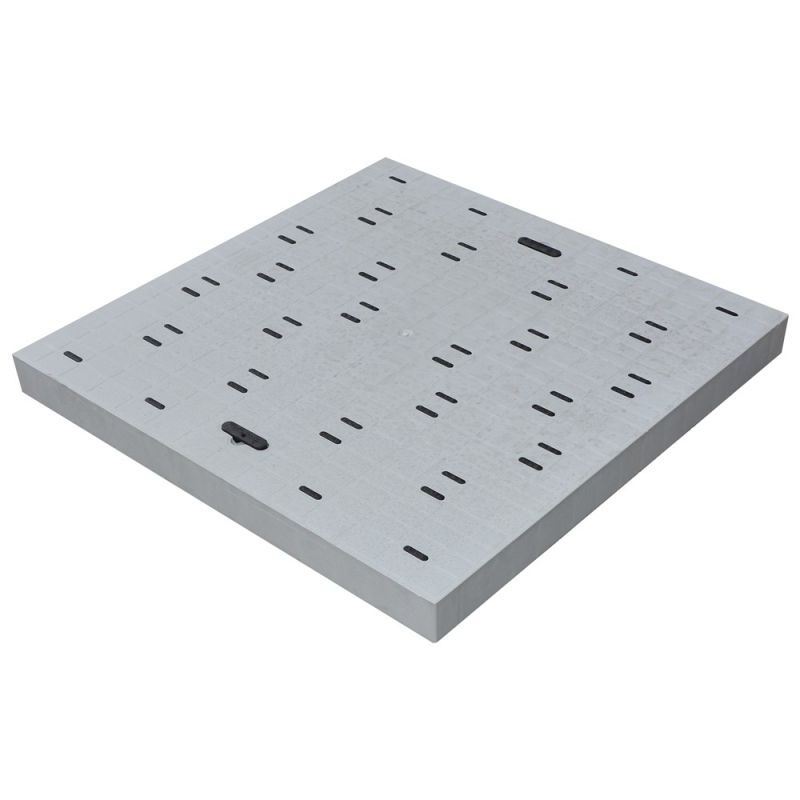 Handle catchpit cover, Dakota , polypropylene, 6.3x70x70 cm,