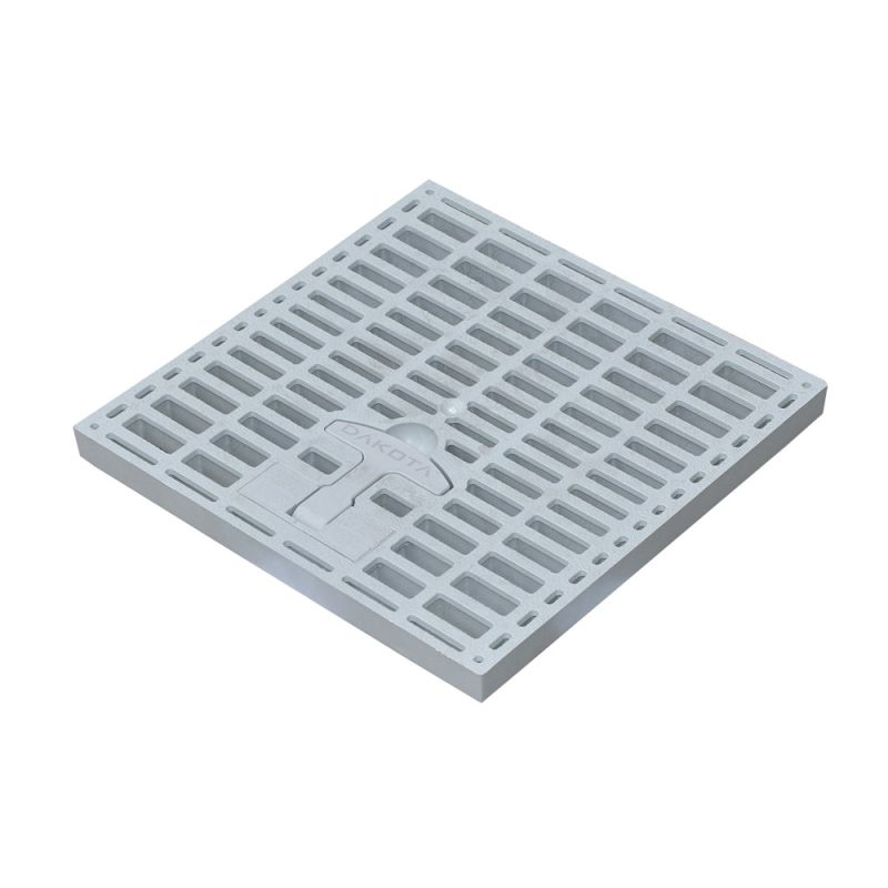 Handle catchpit grating, Dakota, polypropylene, 3.7x30x30 cm
