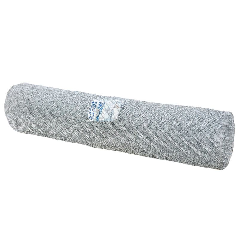 Woven wire mesh, steel galvanized, 50x50 mm, Ø1.6mm, 1.45x20