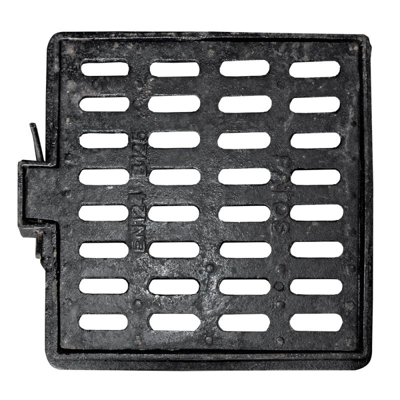 Catchpit grating, cast-iron, 45x45 cm, class B 125 | Megatek