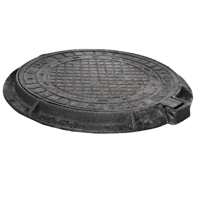 Catchpit cover, cast-iron, Ø60/50 cm, class C 250 | Megatek
