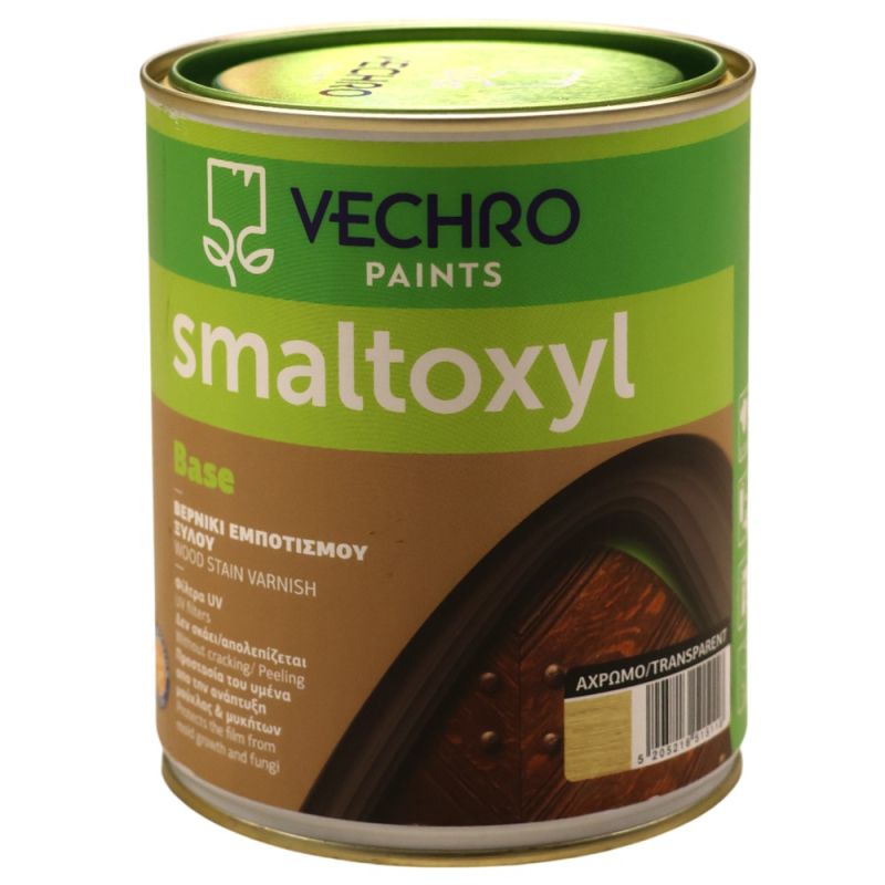 Acrylic wood paint, Vechro Smaltoxyl, transparent color 9, 1