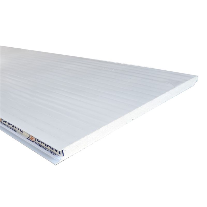 Mural sandwich panel, 3x100x400 cm, white color | Megatek