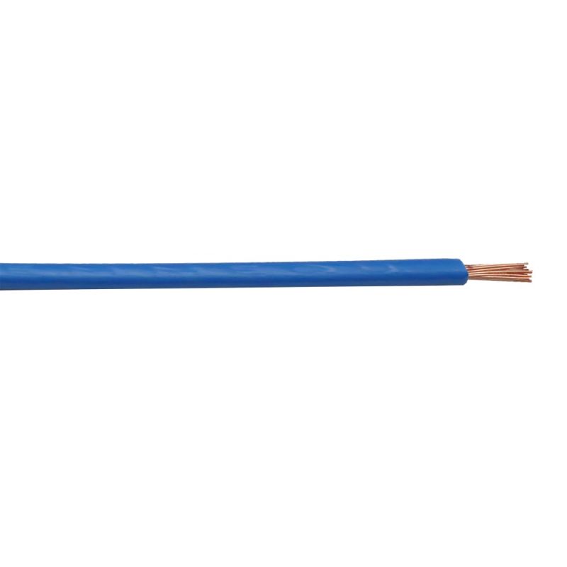 Electrical wire 1x2.5mm², Blue color N07V-K, Fire resistant