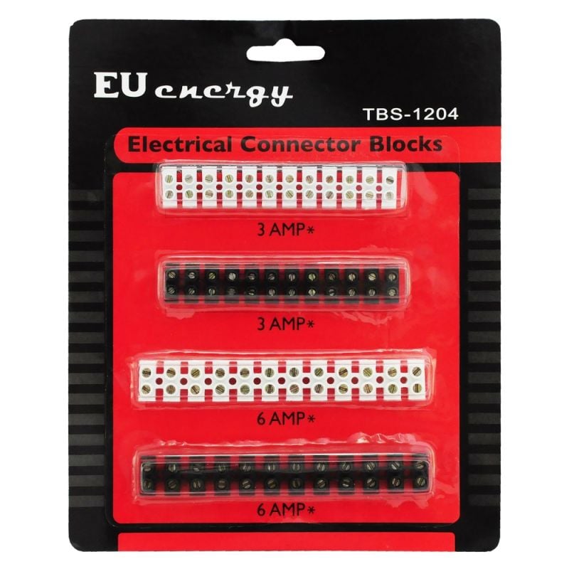 Terminal blocks with four different sizes | Megatek