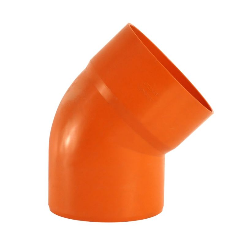 Elbow, PVC, Ø125mmx45° | Megatek