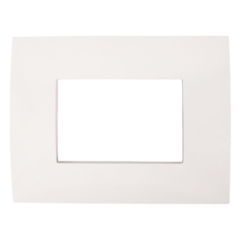 ABB cover frame, 3 module, sand color | Megatek