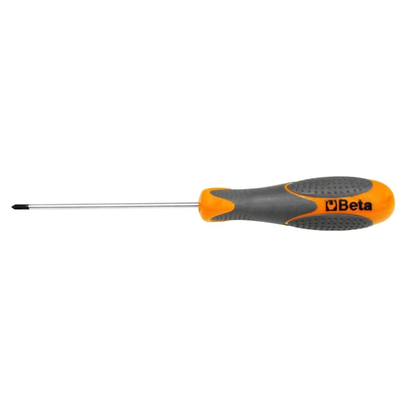 Professional screwdriver, Beta, Grip, PH 1x4.5x80 mm, Cr-V