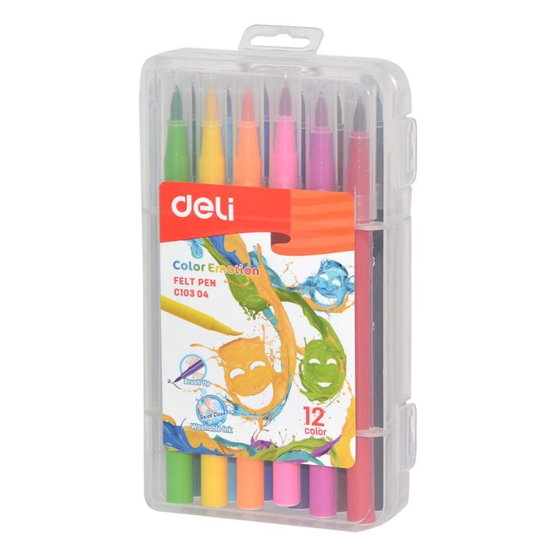 Color Kids, Deli, C104 00, 12 colors | Megatek