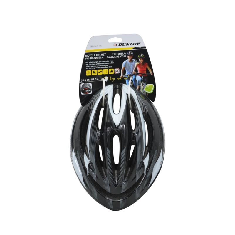 Bicycle helmet, Dunlop, size M, 55-58 cm | Megatek