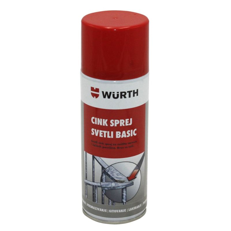 Solution metals, Wurth, basic, 400 ml, zinc | Megatek