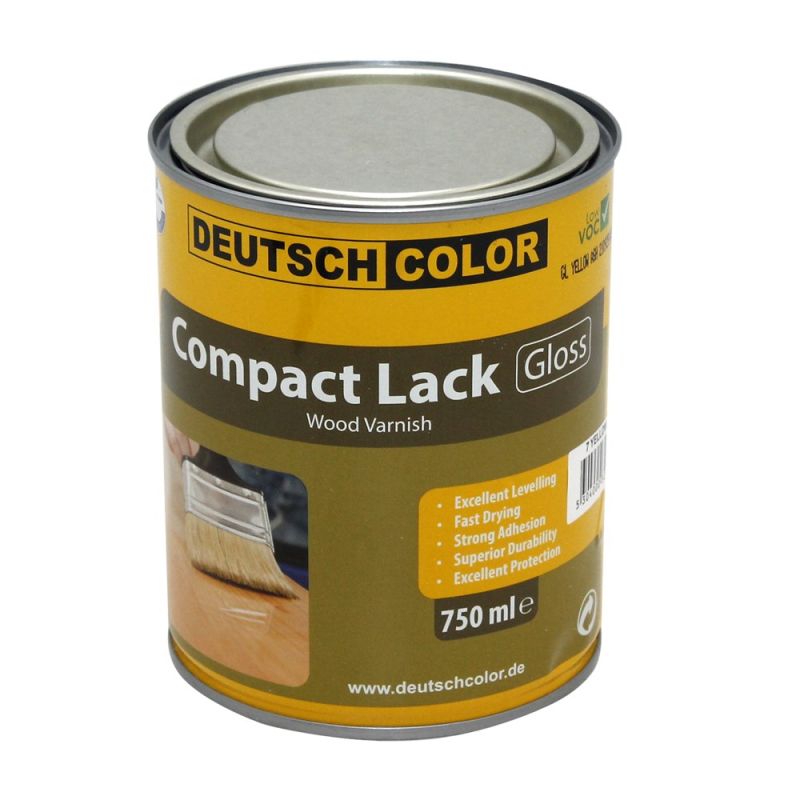 Llak për dru, Compact GL, Yellow Ash (7), 0.75 lt | Megatek