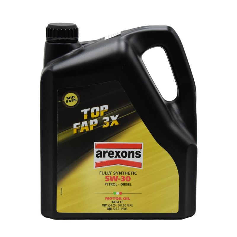 Engine oil, Arexons, 5W-30 TOP FAP 3X, 4 L, -9398 | Megatek