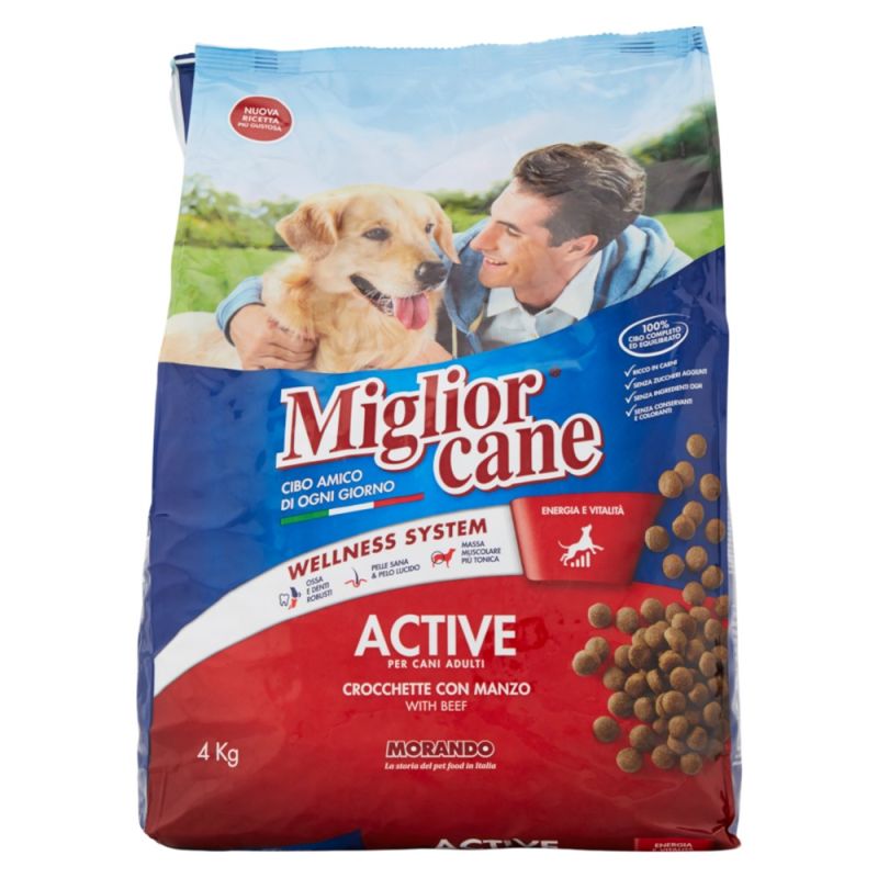 Dog food, Miglior Cane, 4kg, with beef | Megatek