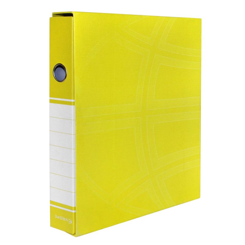 Mechanism folder A4, 5cm e yellow | Megatek