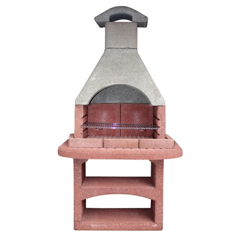 Barbekju betoni,me dekor tulle, 110x65xh214 cm, 370 kg | Meg