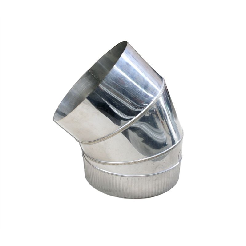 Inox elbow Ø230 45° | Megatek