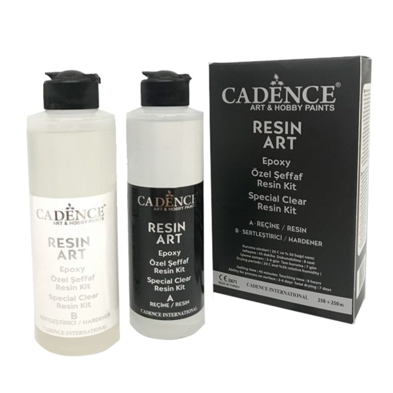 Resin Art, Cadence, 250 ml + 250 ml, transparent, 2 componen
