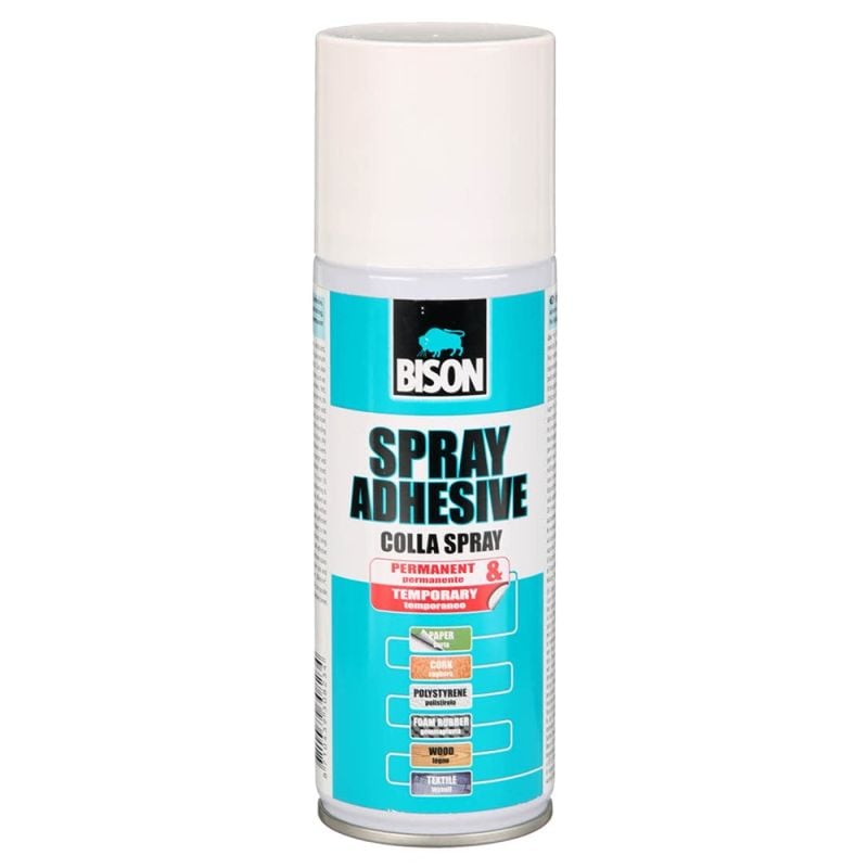 Universal adhesive in spray form, Bison, 200 ml | Megatek