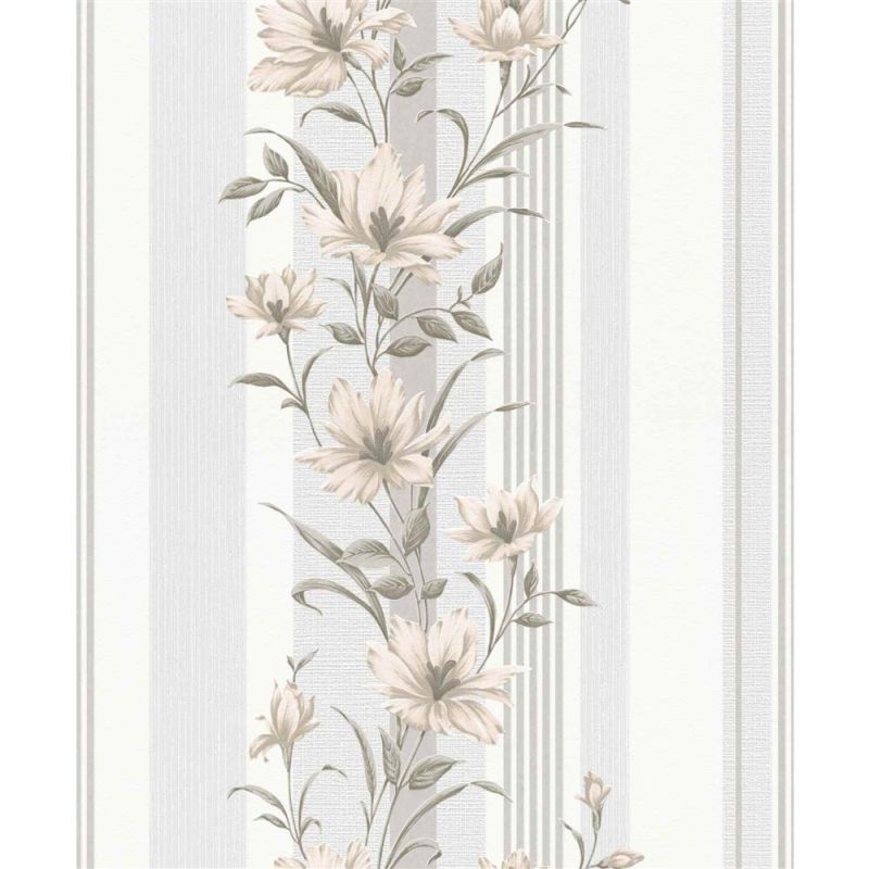 Leter muri, Erismann,Finese, 10.05x0.53 m, Floral, Bezhe, 10