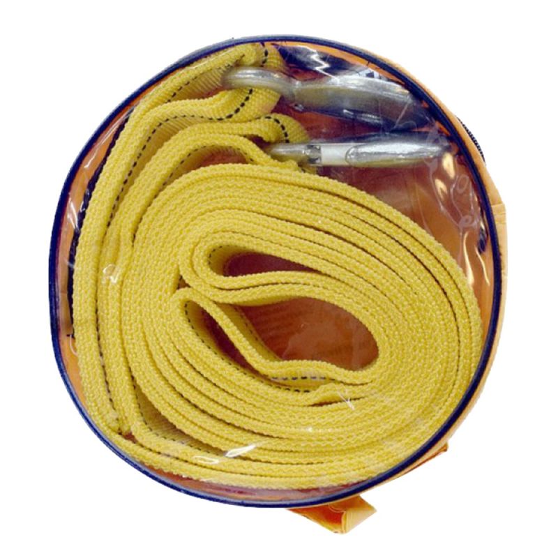 Synthetic towing rope, 5t, yellow color | Megatek