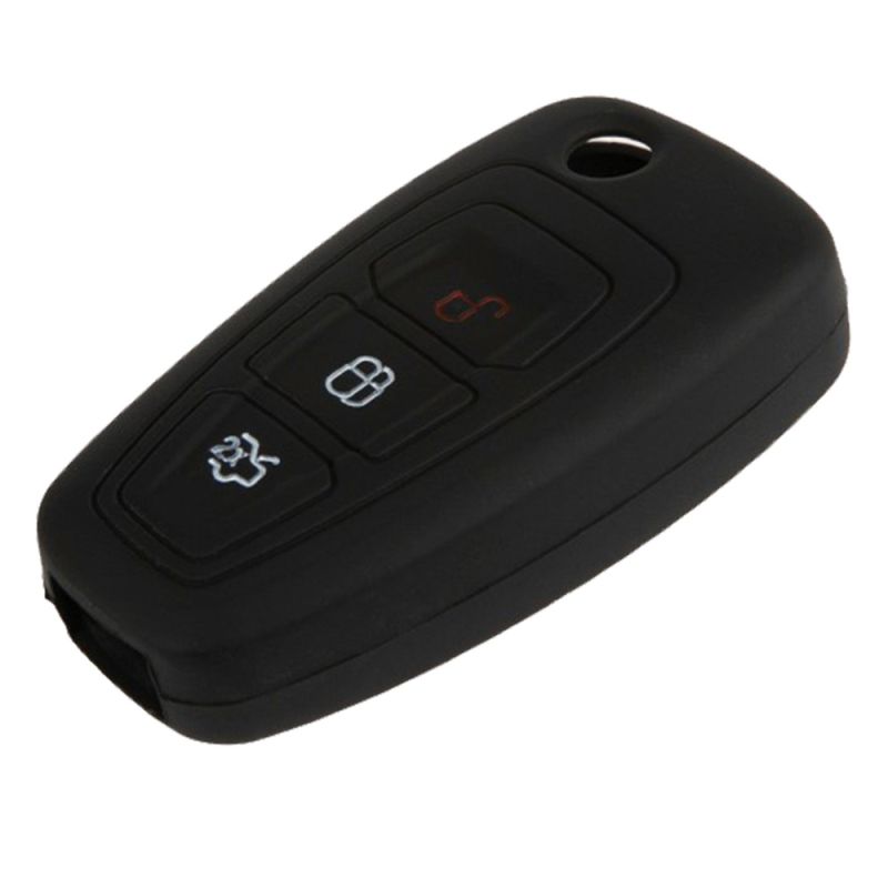 Car key cover, Ford, black color | Megatek