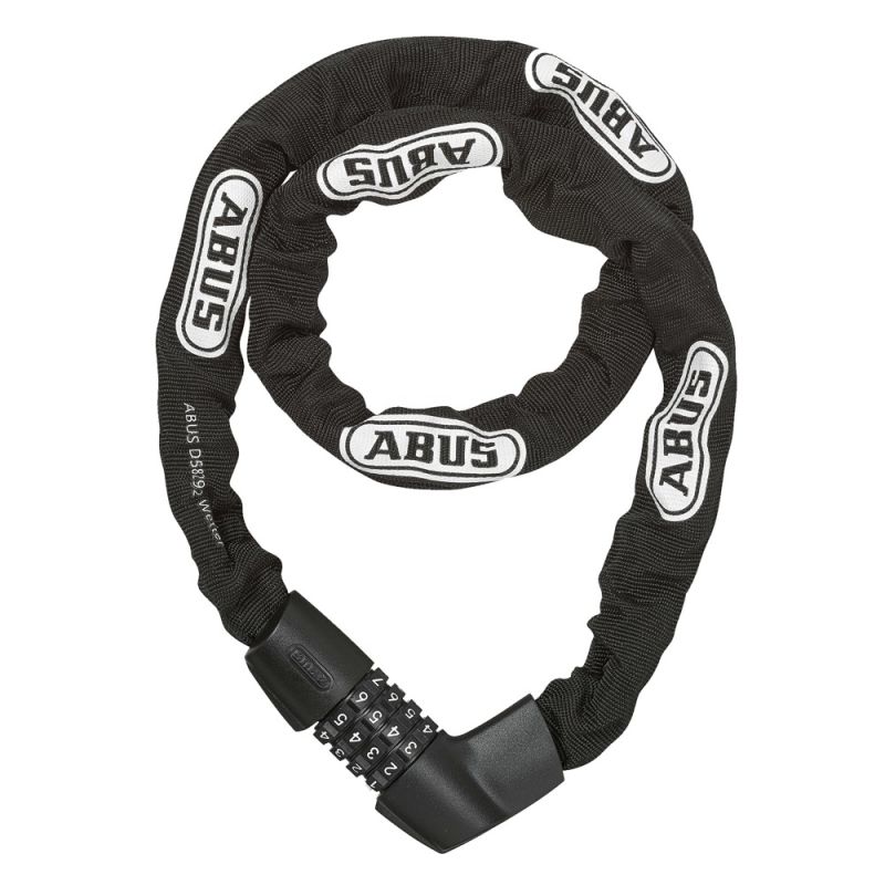 Bicycle chain, Abus, 4411, 110 cm, Ø 7 mm, connection with c