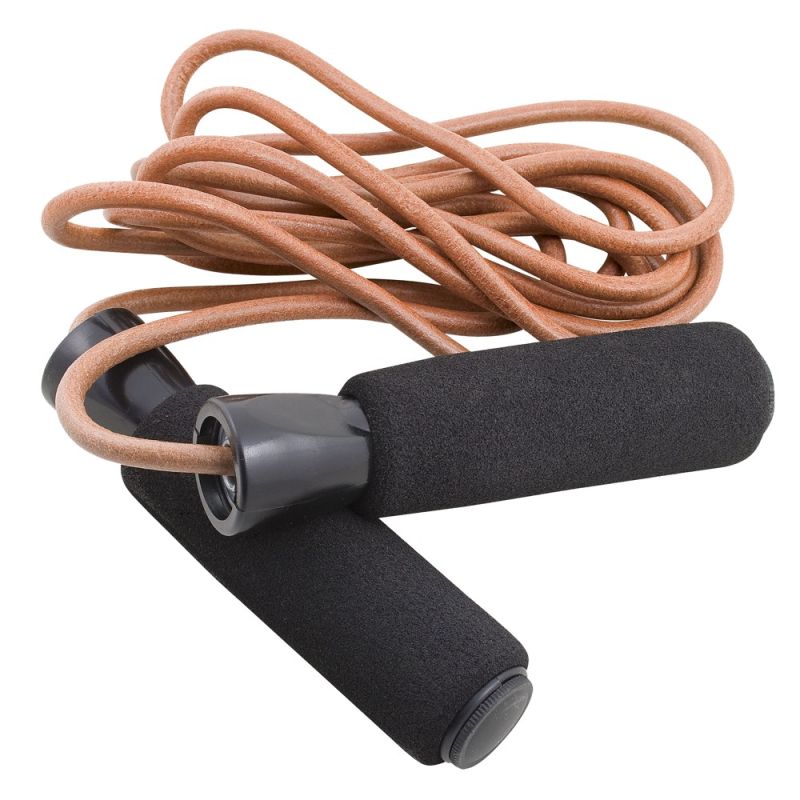 Skipping rope, Amila, 2.75 m, leather material | Megatek