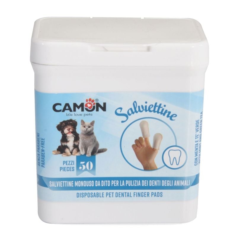 Disposable wipes for dental cleaning, Camon, 50 pieces | Meg