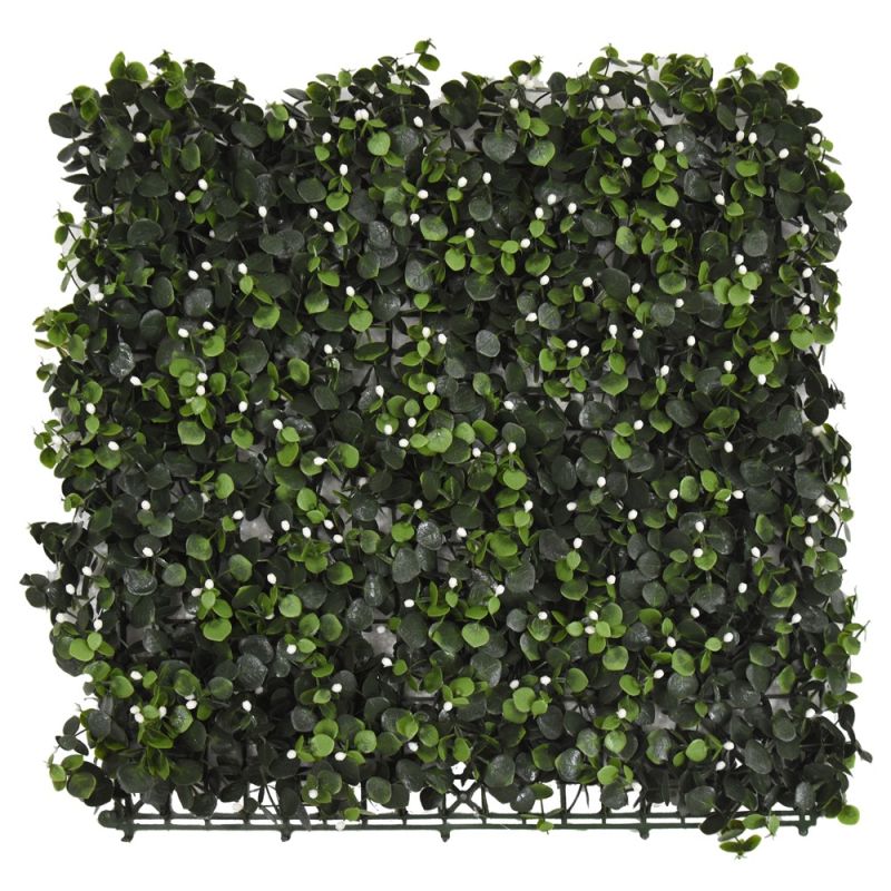 Gardh me gjethe artificiale, Giardino Verde, Eucaliptus, 50x