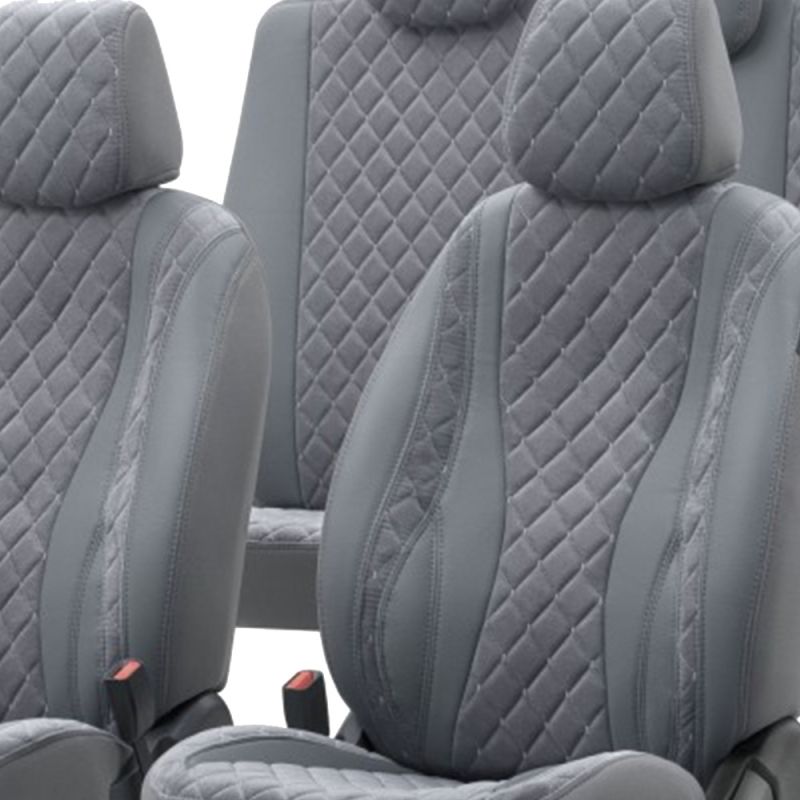 Seat cover, Otom, Smart, SMT-101, cotton and leather, Airbag