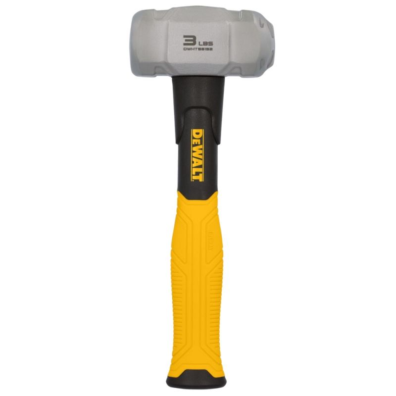 Professional stone hammer, DeWalt, 1.36 kg, forged steel | M