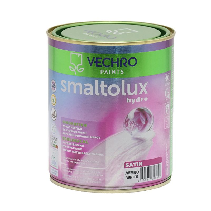 Ecological paint, Vechro, Smaltolux, for any surface, 0.75L,