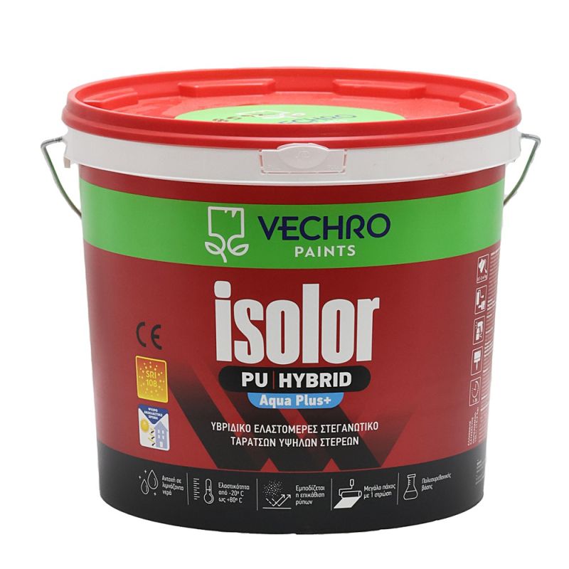 Terrace insulation, Vechro, Hybrid Aqua Plus, 10L, white, 0.