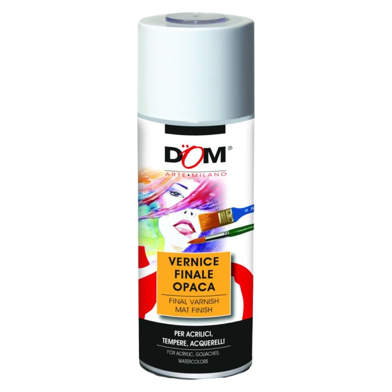 Matte spray paint, Dom, 400ml | Megatek