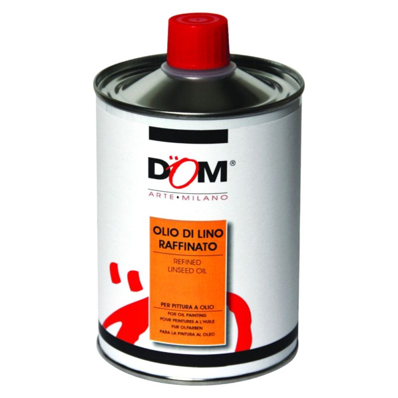 Linseed oil, Dom, 500ml, yellow | Megatek