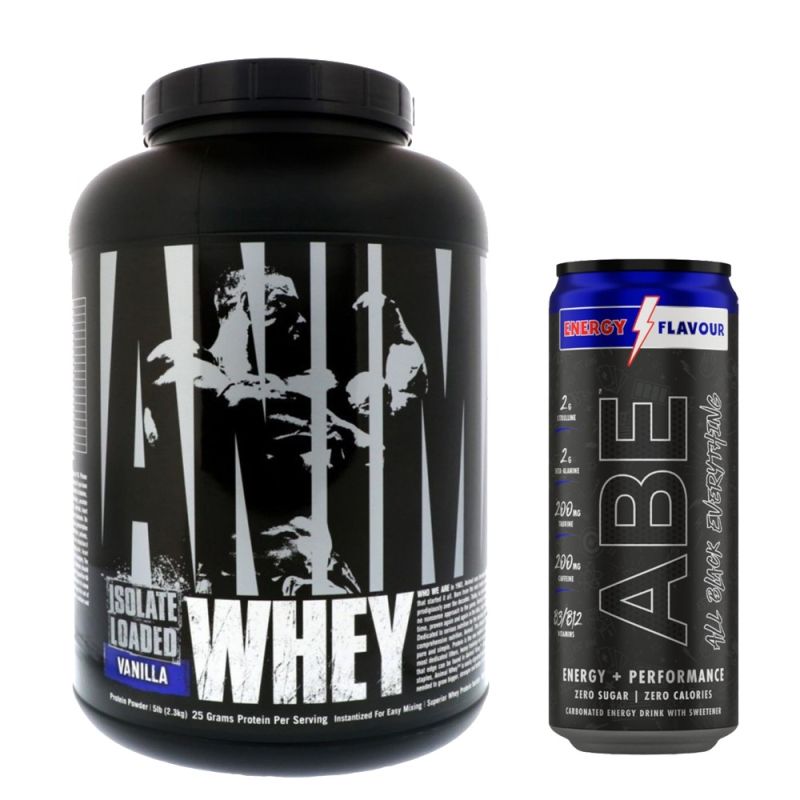 Protein, Whey, Isolate, Animal, 2.27 kg, Vanilla, 25 g prote